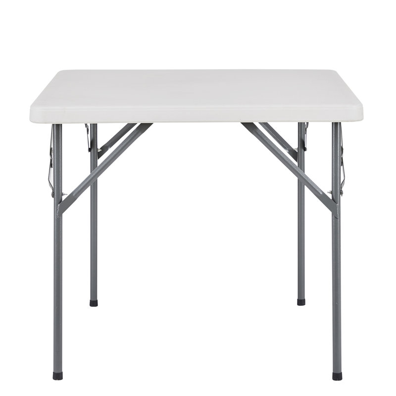 Harriet 33.86" Folding Table Resin Square Folding Card Table ...