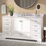 Rosdorf Park 60'' Single Bathroom Vanity with Marble Top & Reviews ...