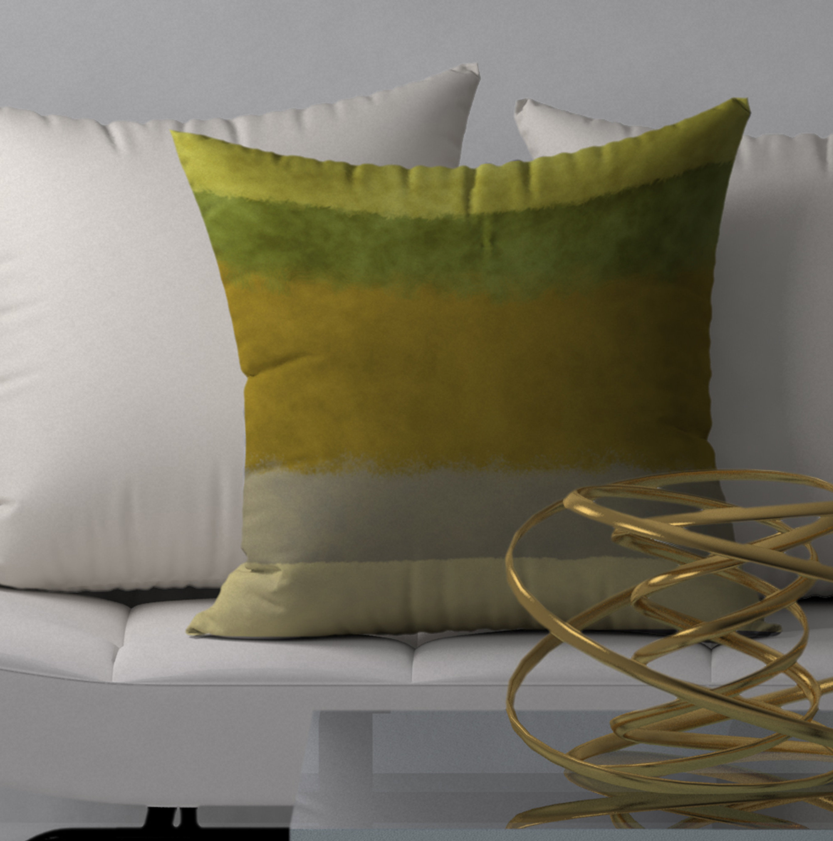 LeRoi Products Jewel Opulent Decorative Square Pillow Cover & Insert ...