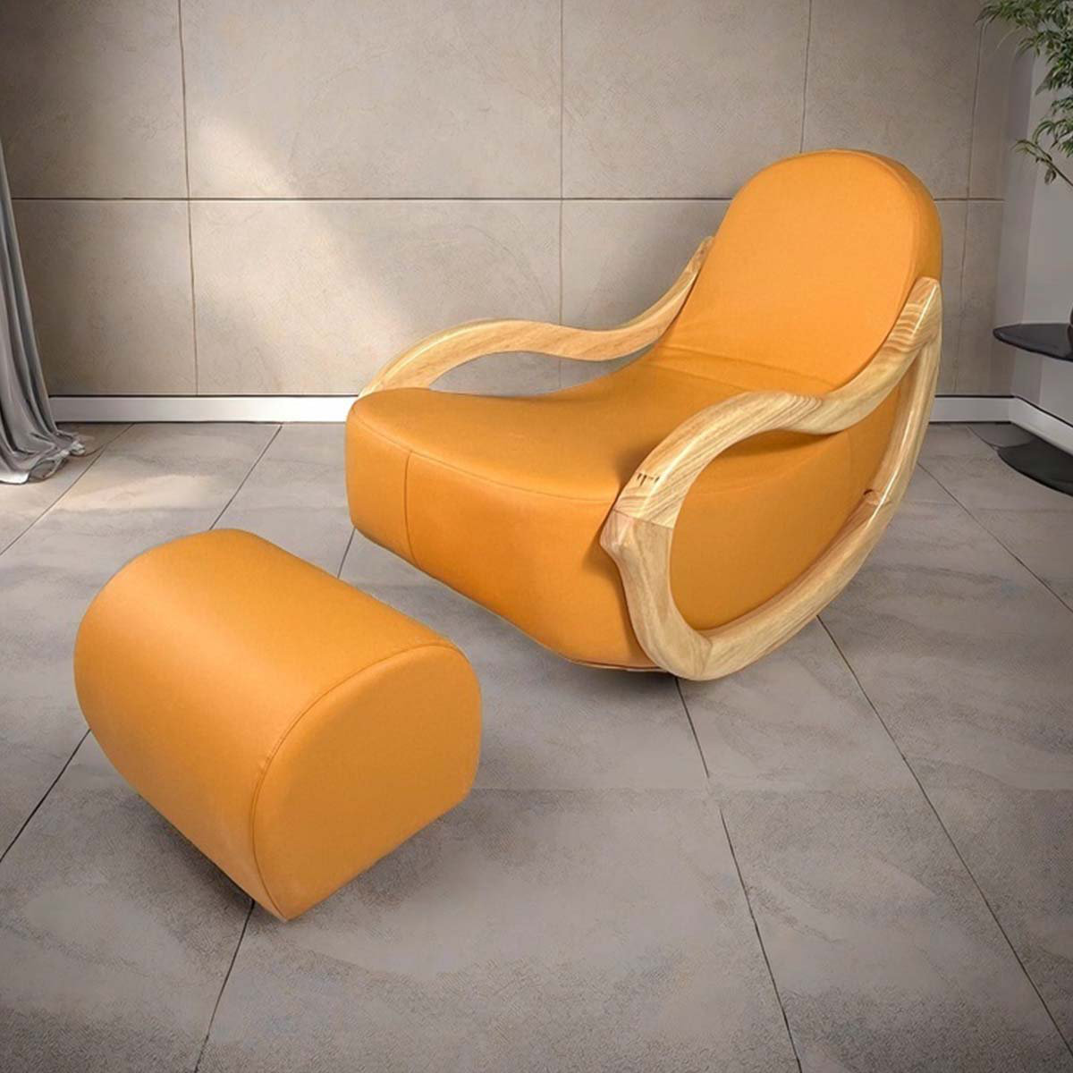 ChairVogue Home Casual Solid Wood Sofa Rocking Chair Rocking Chair ...