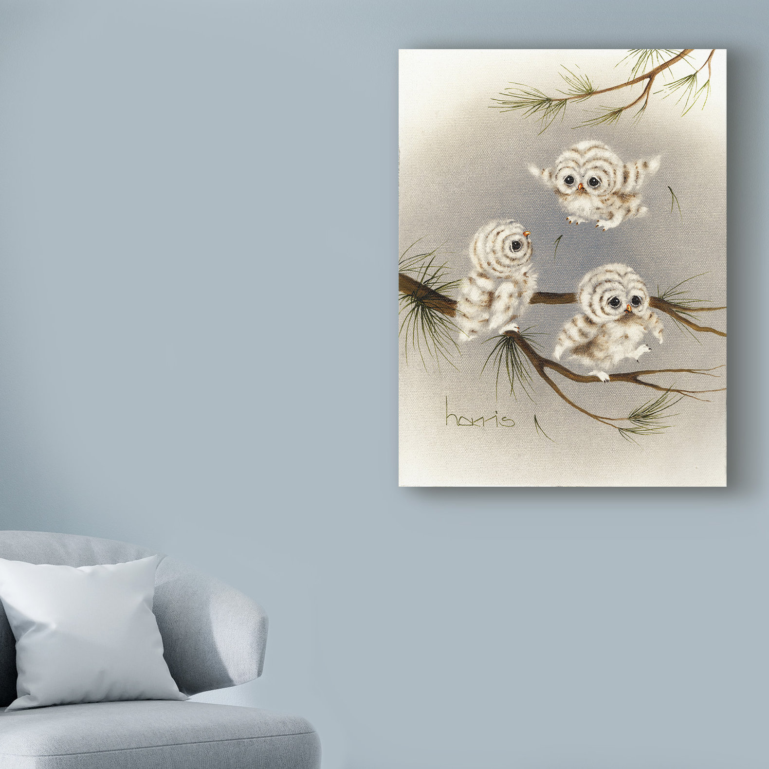 Winston Porter 'Baby Barnstormers' Acrylic Painting Print on Wrapped ...