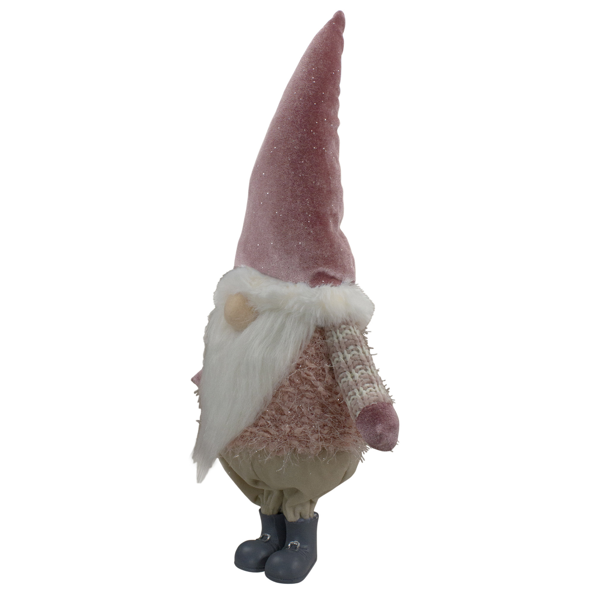 Northlight Seasonal 16" LED Lighted Mauve Boy Gnome Christmas Figure ...