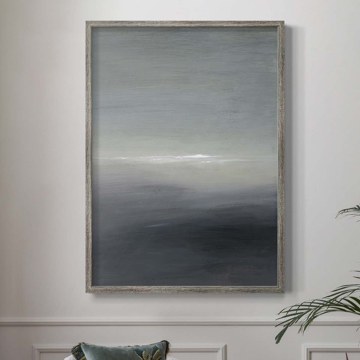 Brayden Studio® Windy Moor II Framed Print - Solid Wood | Wayfair