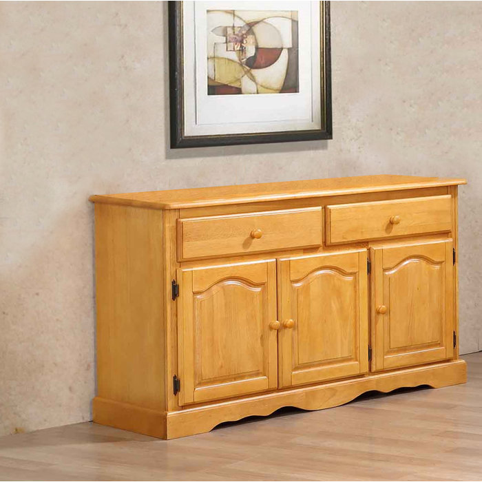 Alcott Hill® Lillehammer 53'' Solid Wood Sideboard & Reviews | Wayfair
