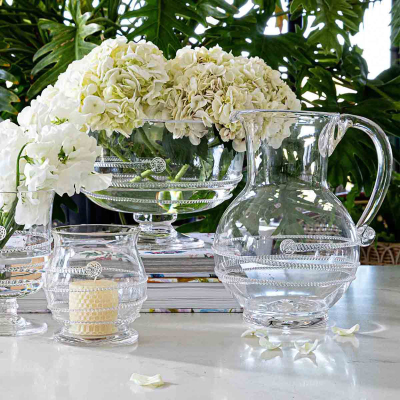 Juliska Amalia Glass Round Pitcher | Wayfair