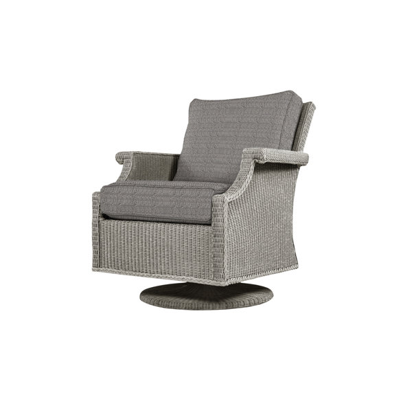 Lloyd Flanders Hamptons Swivel Rocking Chair with Cushions | Perigold