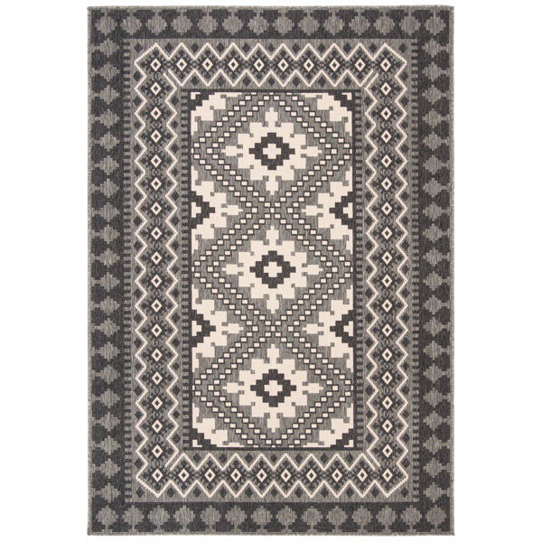 Union Rustic Northpoint Veranda Performance Southwestern Rug & Reviews ...