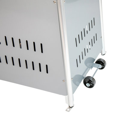 Flash Furniture Sol Stainless Steel Pyramid Outdoor Patio 42,000 BTU ...