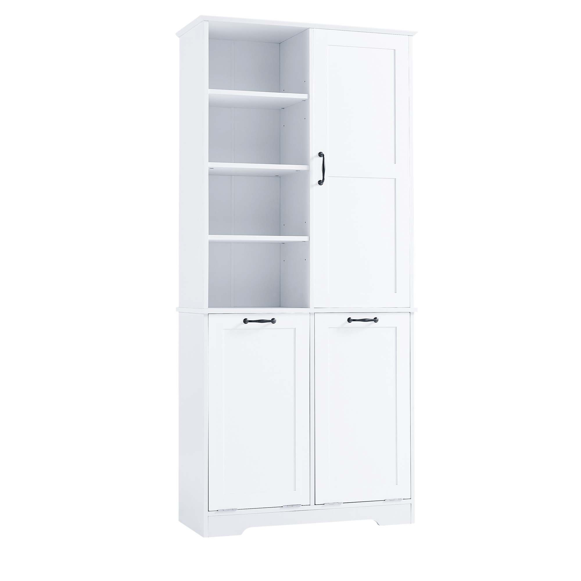 Red Barrel Studio Armoire de rangement pour salle de bain avec portes ...