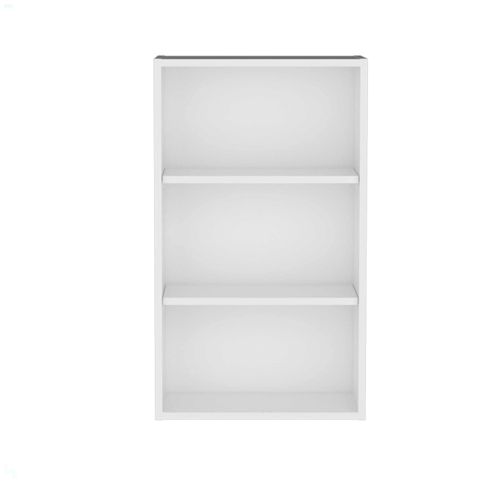 Ebern Designs Guadalupe Wall Cabinet In Melamine With Open Storage ...