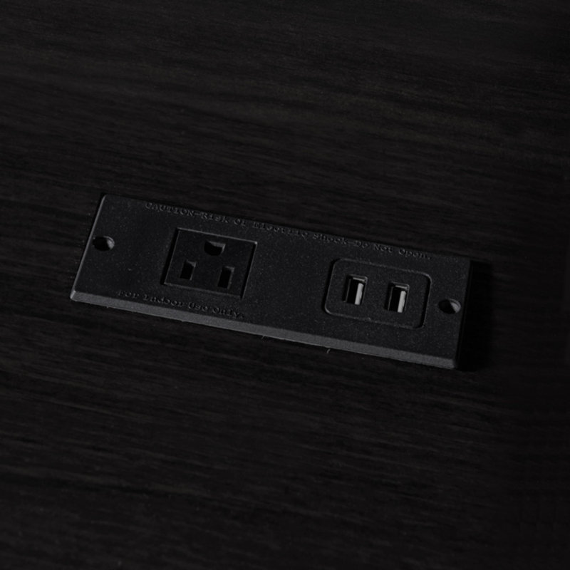 Corrigan Studio® Jore Desk with Built in Outlets | Wayfair