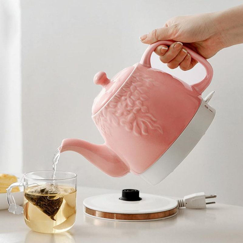 ALROMP Electric Ceramic Tea Kettle, 1 L - Wayfair Canada