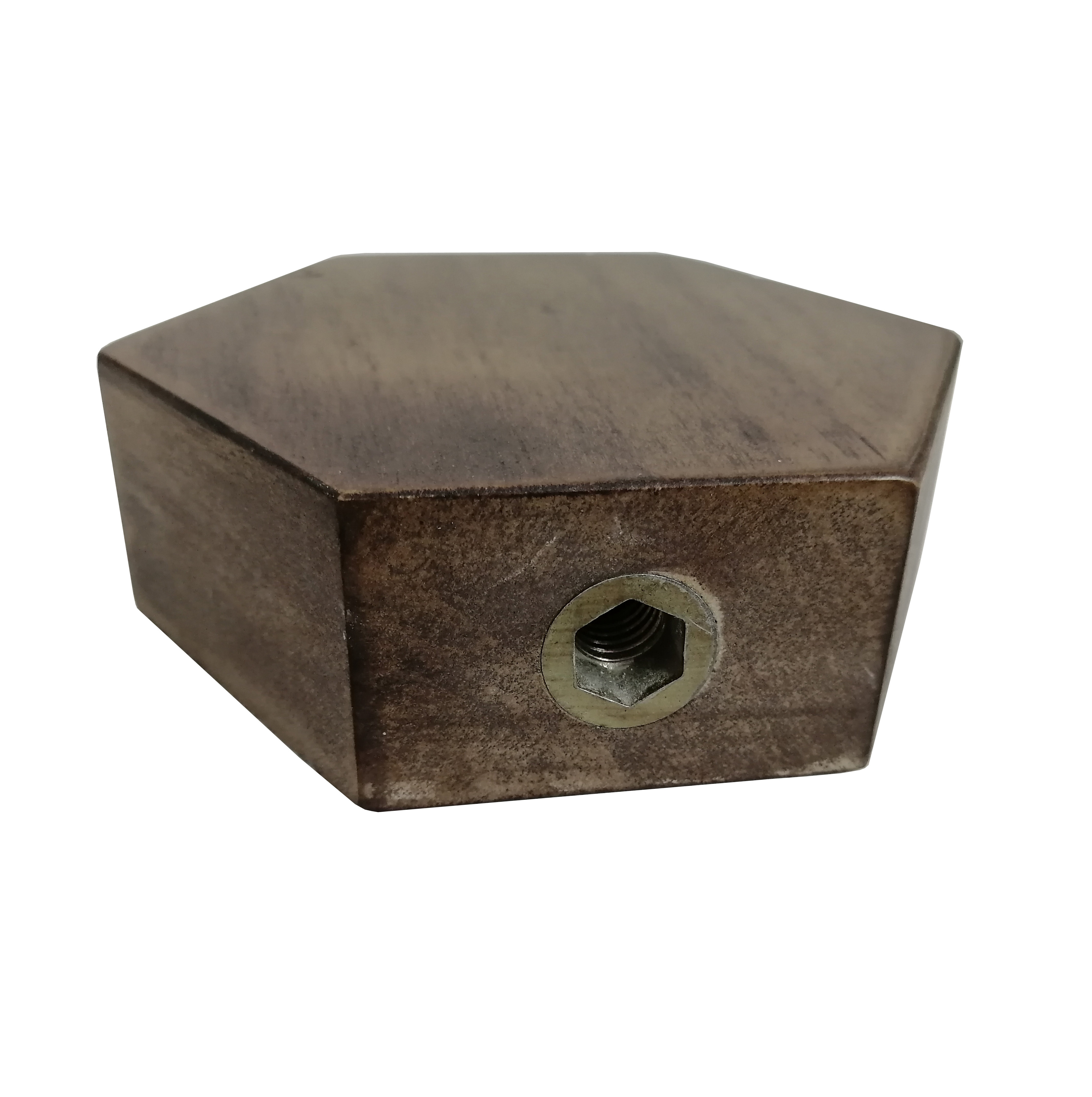 Millwood Pines Hexagon Top Wood Beer Tap Handle Header Keg Handle ...