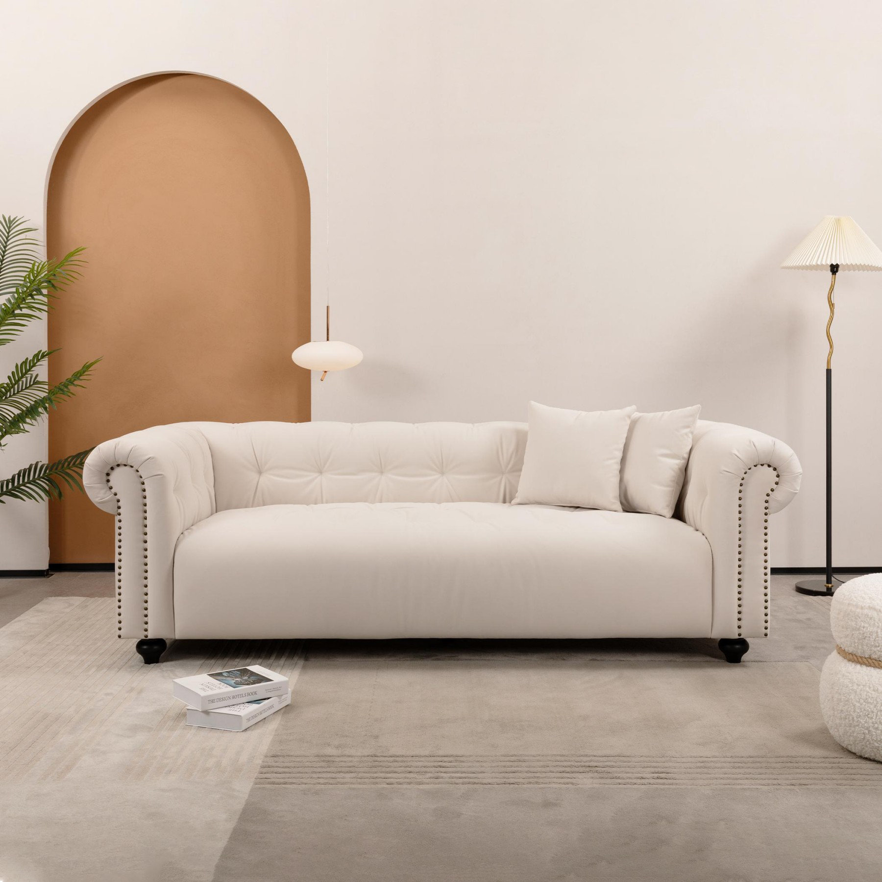 Canora Grey High Density Foam Padding Modern Sofa | Wayfair