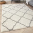 THE RUGS Myshaggy Collection Rugs Moroccan Design in Duck Egg Blue ...