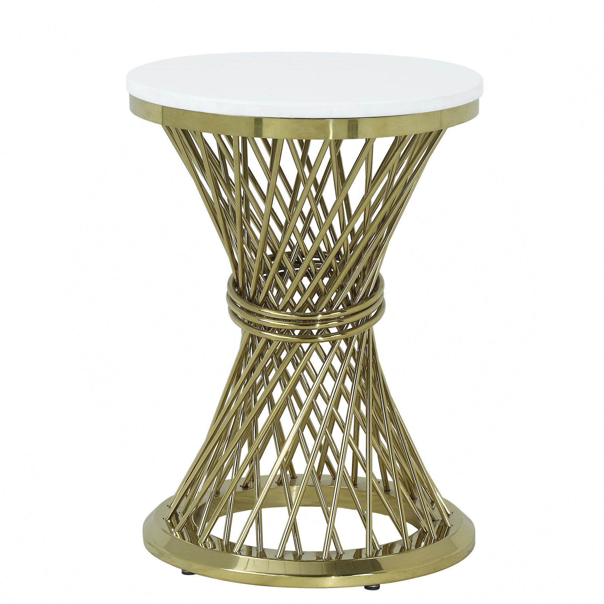 Rosdorf Park Cael Pedestal End Table | Wayfair