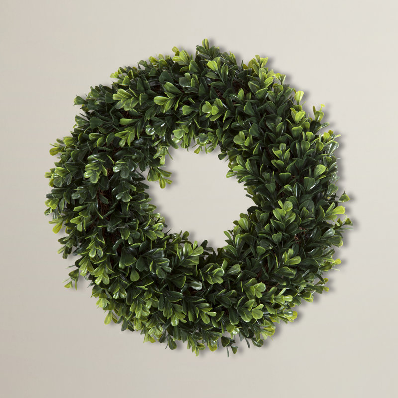 August Grove® Eola UV-Resistant 12-Inch Plastic Artificial Boxwood ...