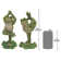 Design Toscano Set of 2 Boogie Down, Dancing Frog Statue & Reviews ...