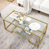 Gold Coffee Tables You'll Love | Wayfair