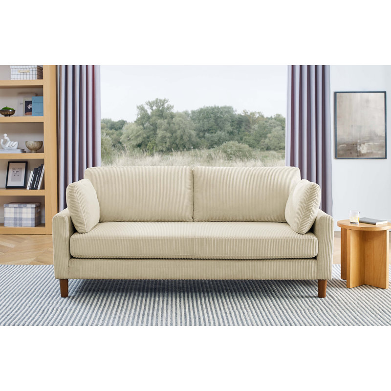 Ebern Designs Margarete 77.5'' Square Arm Sofa & Reviews | Wayfair