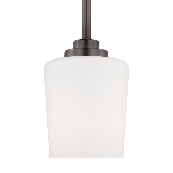 Hashtag Home Eastridge 1 - Light Single Pendant & Reviews | Wayfair