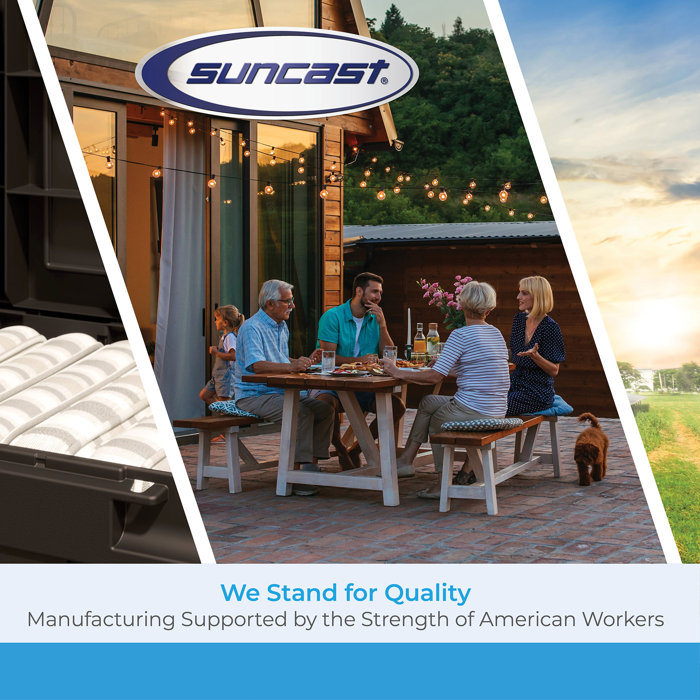 Suncast 7.96 Quarts Handheld Cooler , Dark Gray | Wayfair