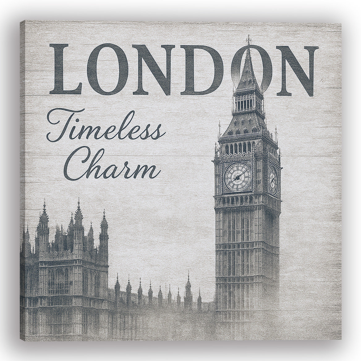 Winston Porter "London – Timeless Charm" Big Ben Canvas Wall Art | Wayfair