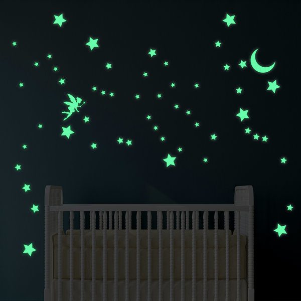 Ebern Designs Glow in Dark Magic Night Wall Decal & Reviews | Wayfair