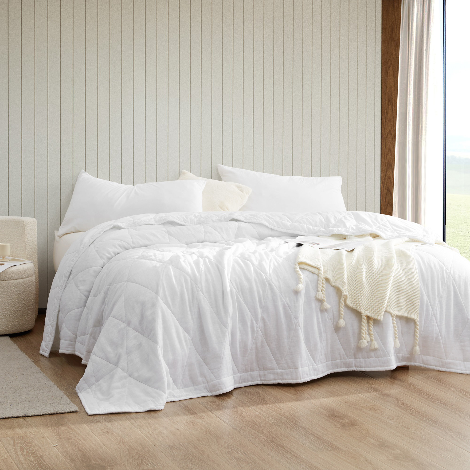 Byourbed Belgian Flax Linen Comforter | Wayfair