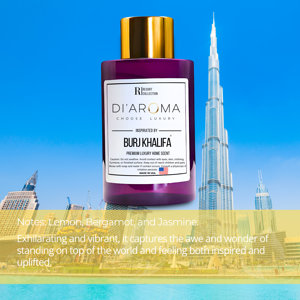 Mystic Romance Burj Khalifa Aroma Oil Blend Plastic Purple Bottle 120Ml ...