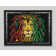 Bright Star Rasta Lion - Single Picture Frame Art Prints | Wayfair.co.uk