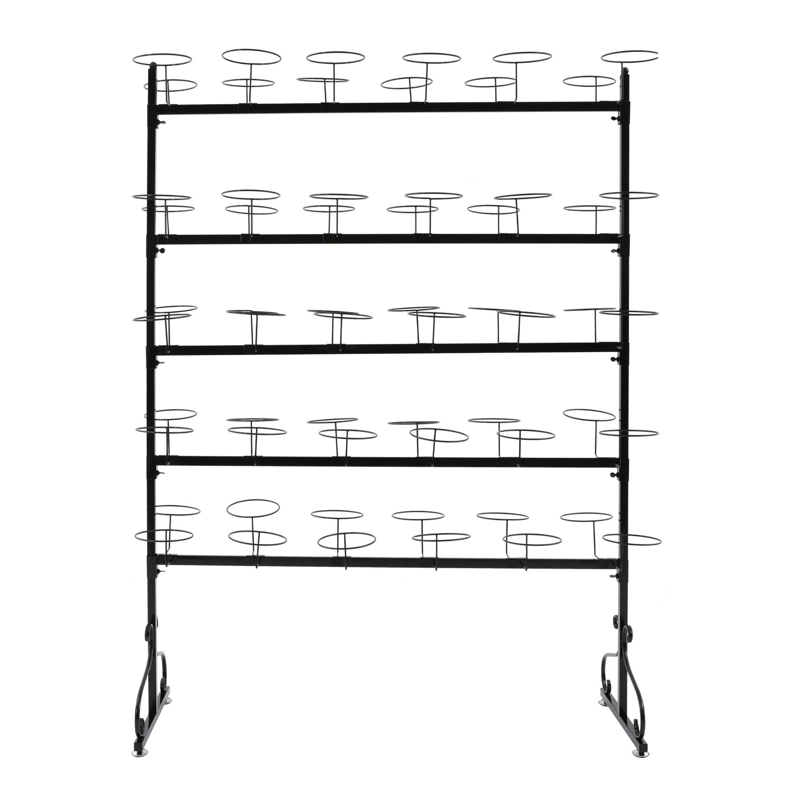 DALELEE 5-tier Hat Display Rack Cap Hanger Rack | Wayfair
