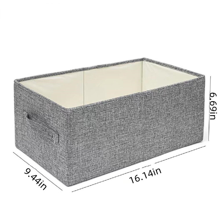 Latitude Run® Fabric Storage Box - Wayfair Canada