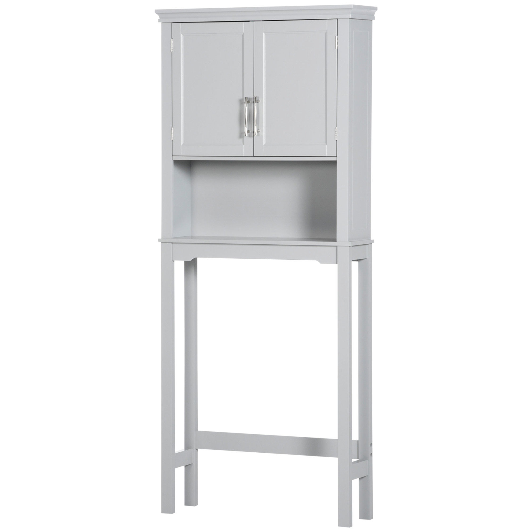 Lark Manor™ Modern Over Toilet Storage Unit, With Double Doors ...