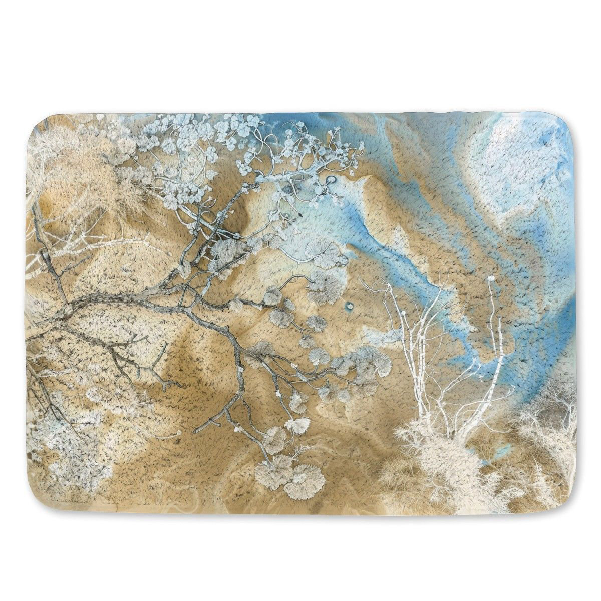 VisionDecor Aerial Roots Bath Mat Nature Bathroom Decor Whimsical | Wayfair
