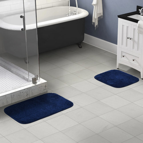 Wayfair | Blue Bath Rugs & Mats You'll Love in 2023