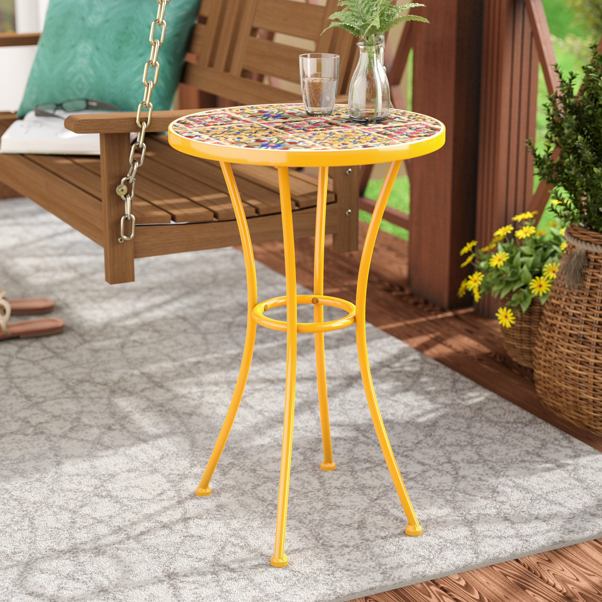 Bungalow Rose Chantel Side Table & Reviews | Wayfair