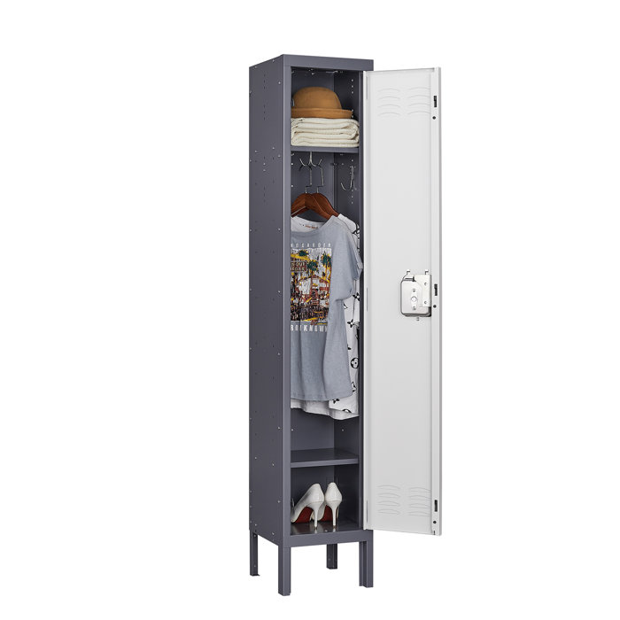 Dsarui Metal 1 - Tier Gym Locker with Padlock & Reviews | Wayfair