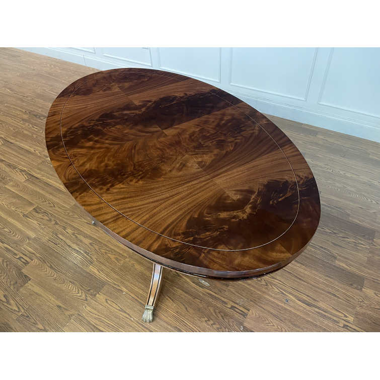 Leighton Hall Furniture Oval Dining Table | Perigold