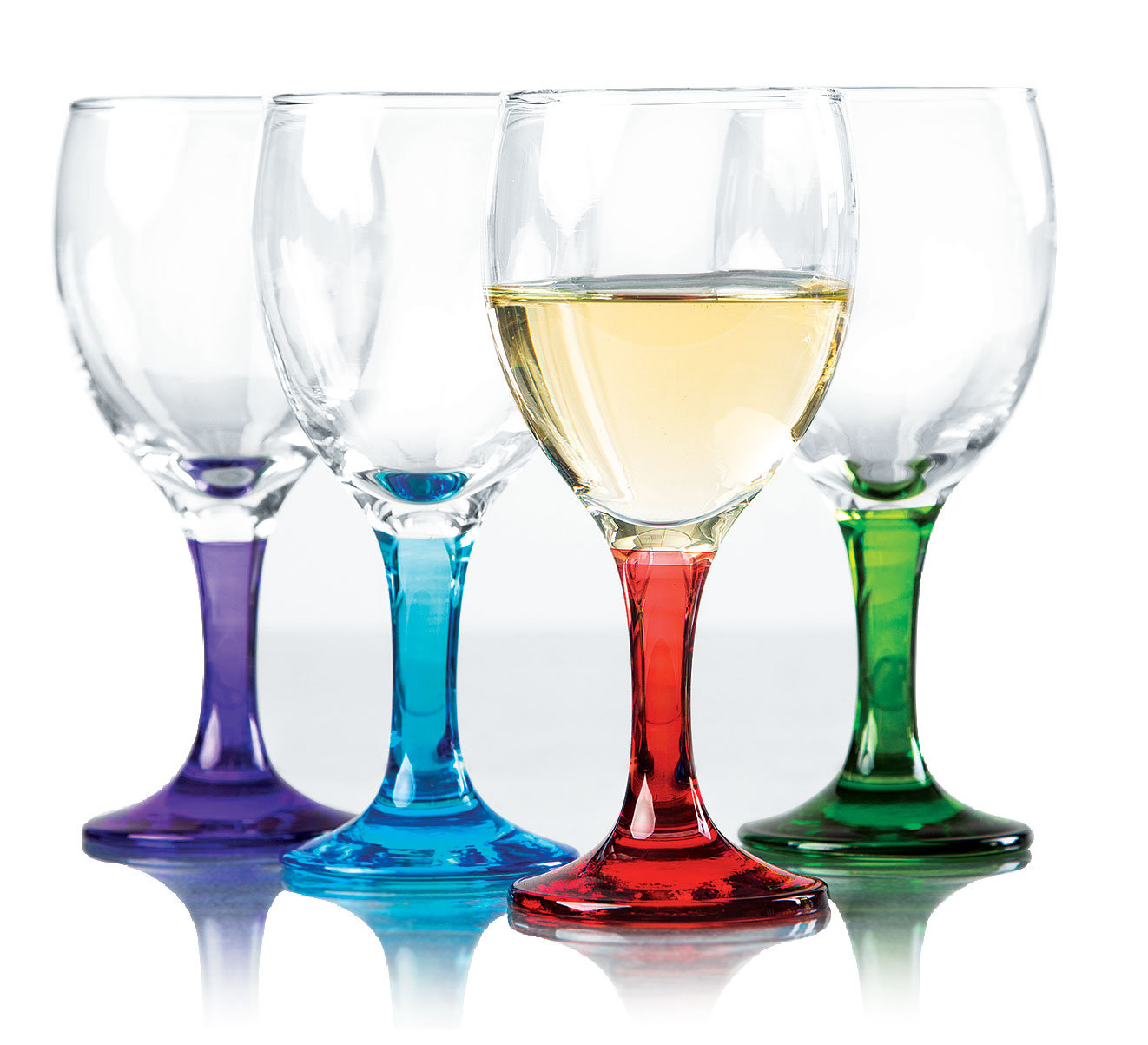 Starcraft 4PC WINE GLASS IMPERIAL COLORS & Reviews | Wayfair
