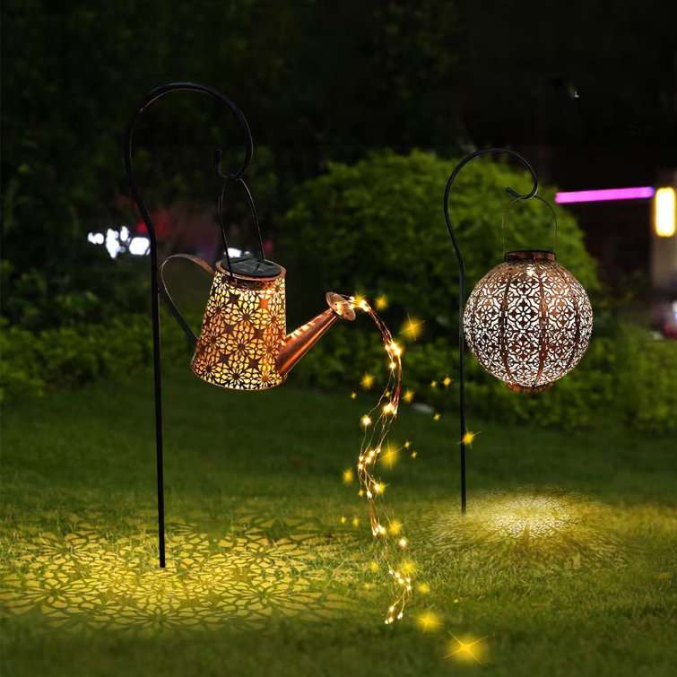 SolarEra Black Low Voltage Solar Powered Integrated LED Metal Pathway ...