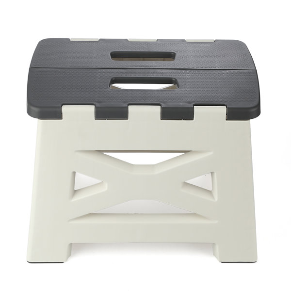 WFX Utility™ 1 - Step Plastic Folding Step Stool | Wayfair