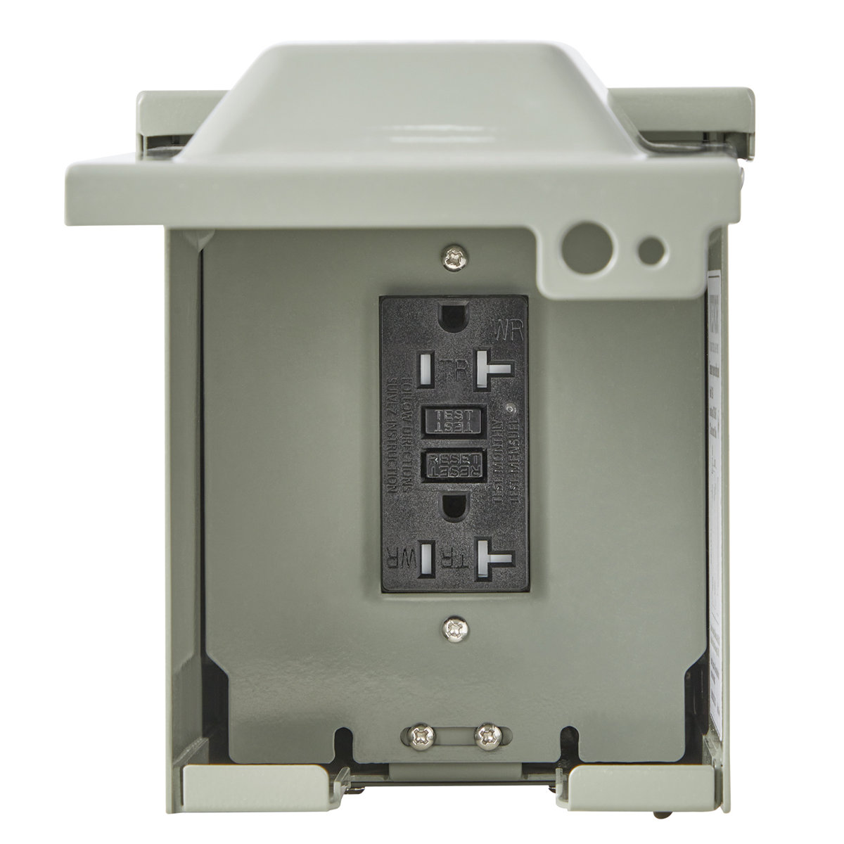 VEVOR Outdoor Electrical Outlet Box 20 AMP GFCI Receptacles Power ...