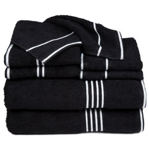 Black Bath Towels You'll Love | Wayfair