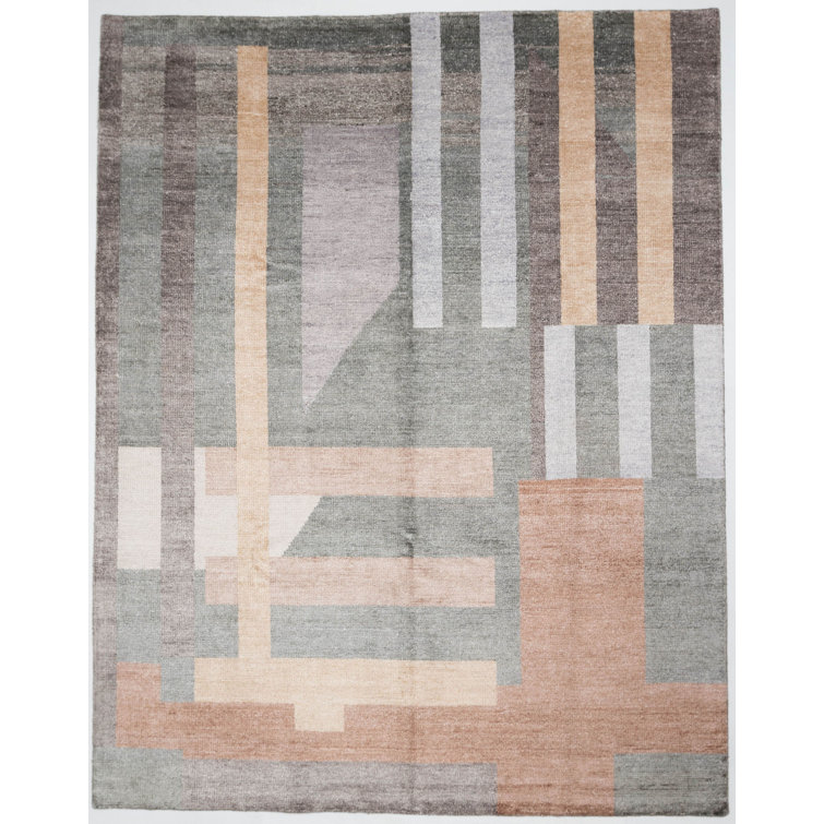 String Matter Rectangle 7'10" X 9'10" Area Rug | Perigold