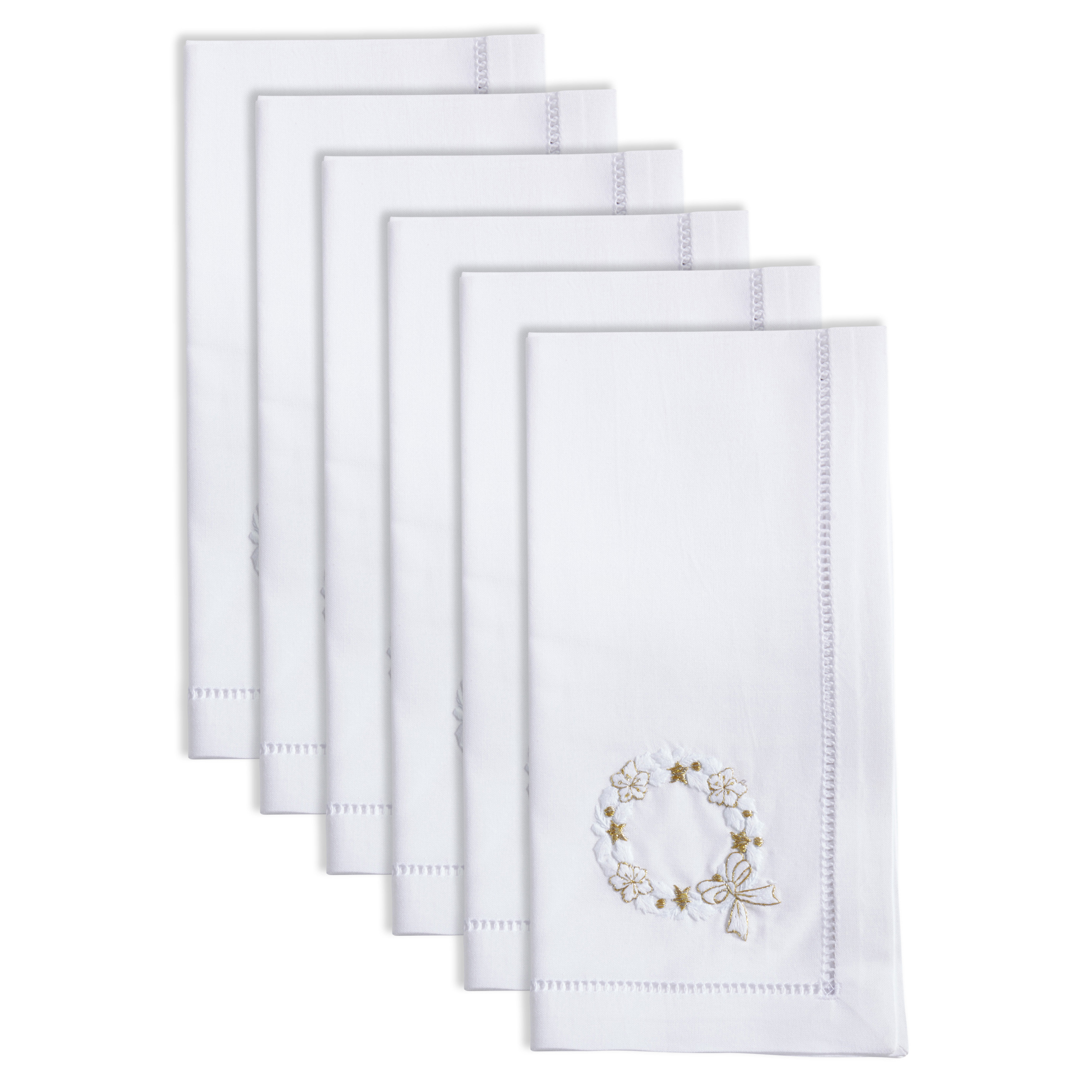 Saro 100% Cotton No Pattern Rectangle Napkin | Wayfair