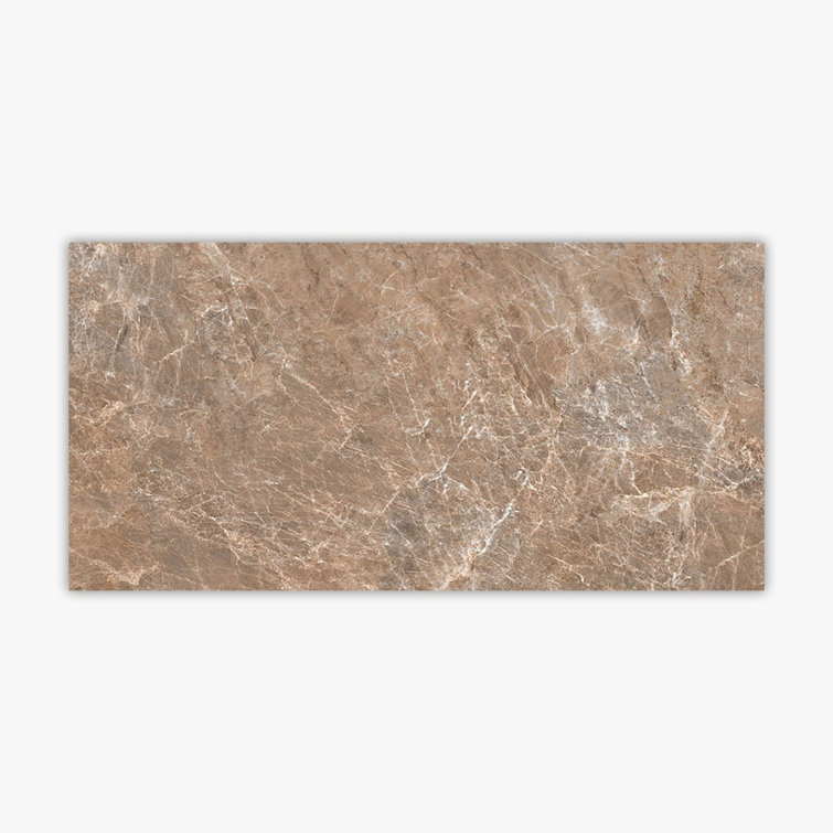 Direct Stone Source Mira 12" x 24" Porcelain Marble Look Wall & Floor ...