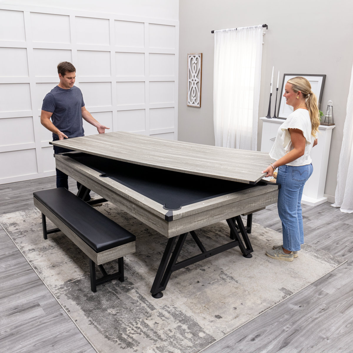American Legend 3-in-1 Madison Pool + Poker Dining Table & Reviews ...