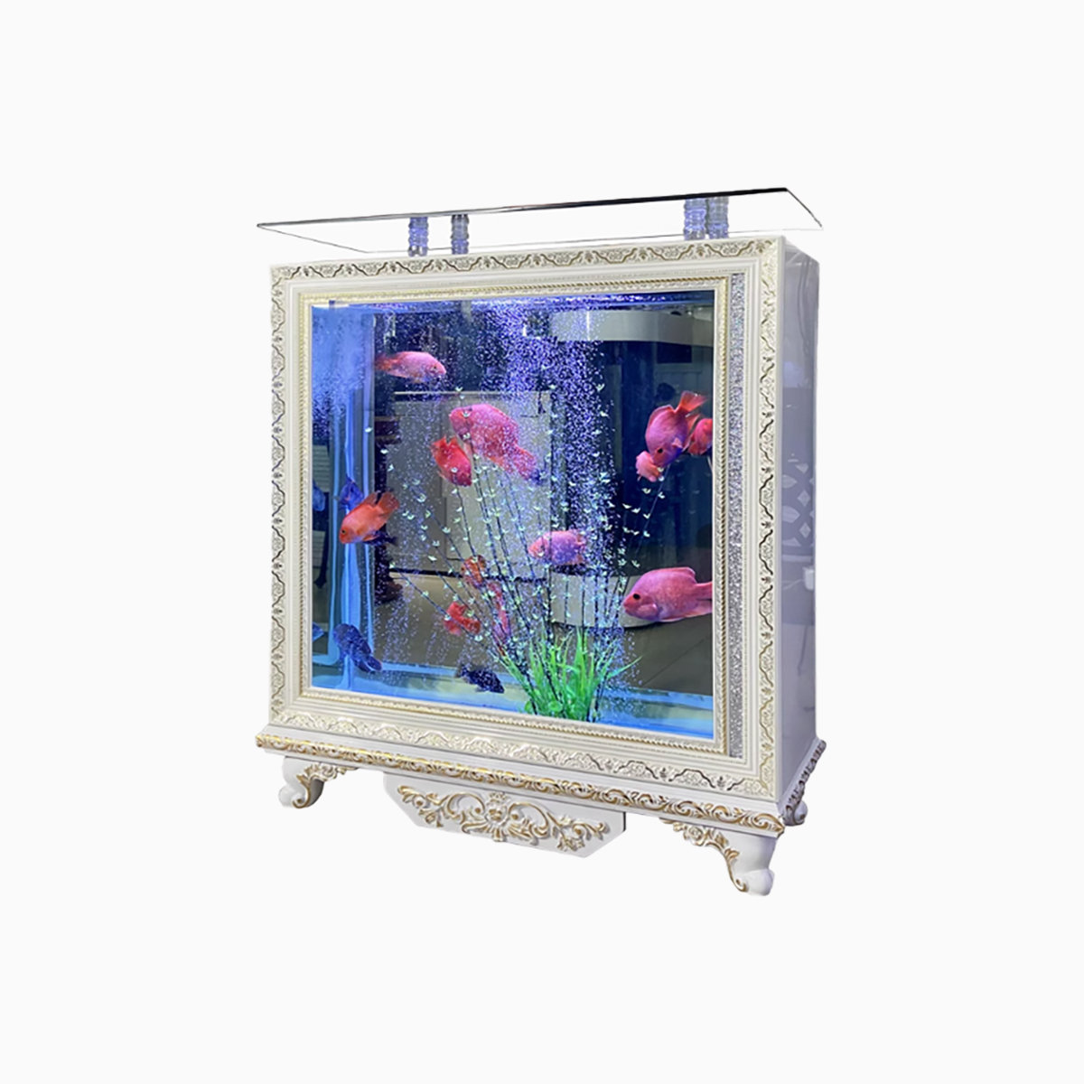 Tucker Murphy Pet™ Minimalist white floor-standing entryway screen ...