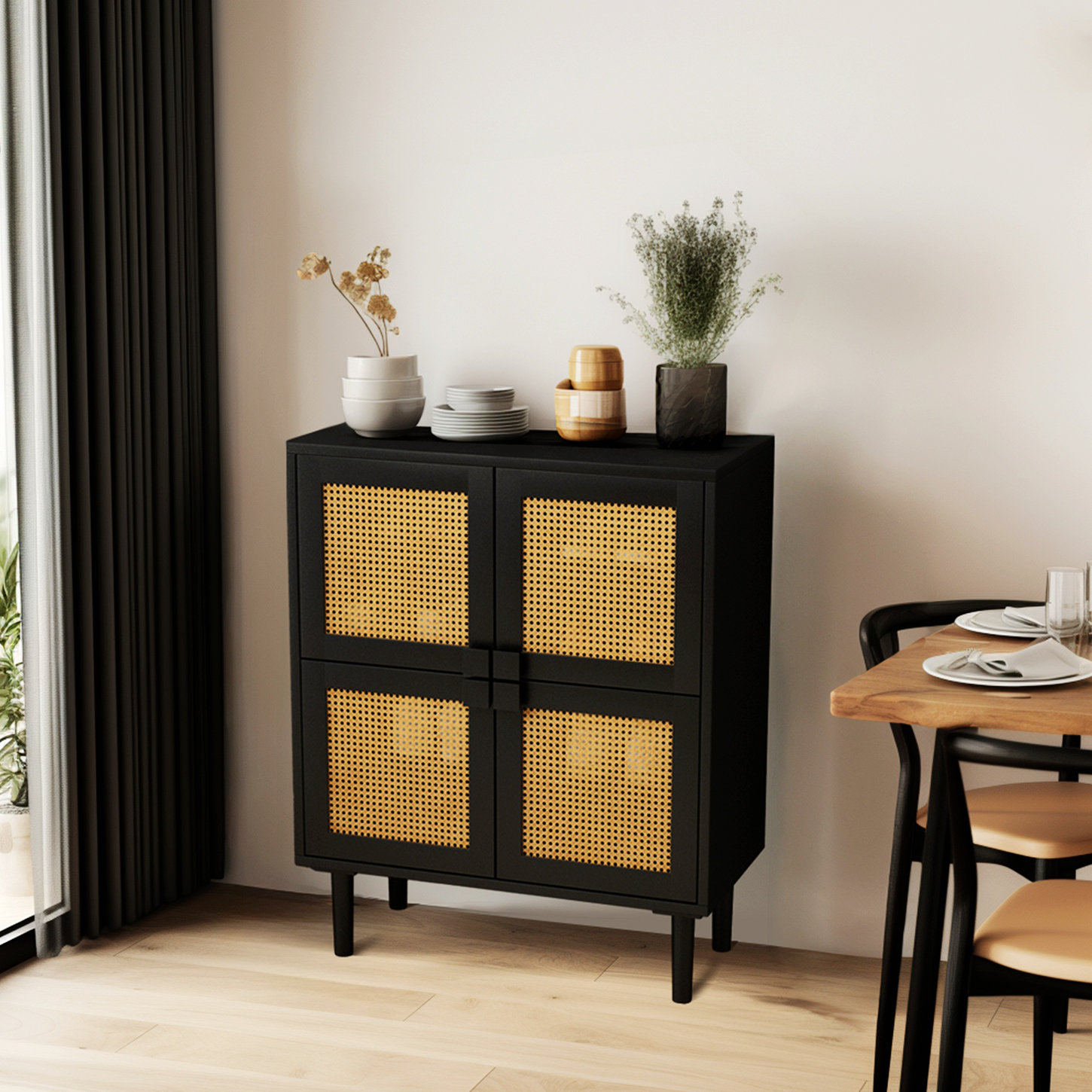 Bay Isle Home™ Kayson Accent Cabinet Entryway Cabinet Console Cabinet Living Room Storage ...